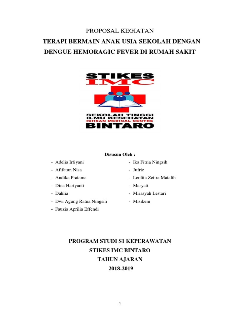 Proposal Terapi Bermain | PDF