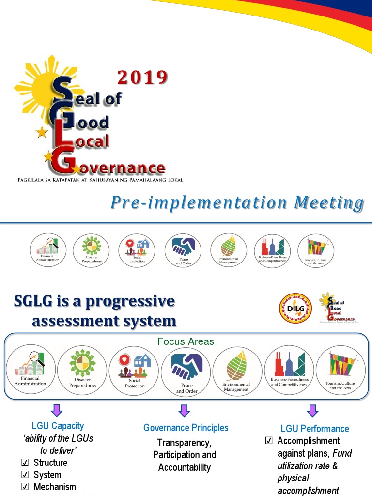2019 SGLG Preps.pptx | Emergency Management | Governance