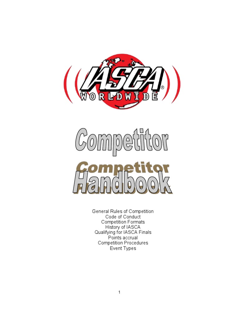 2018 Competitor Handbook New Full Page | PDF | Competition | Retail