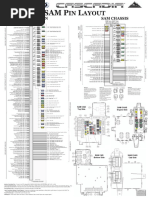 Sam Pin Layout: Sam Cab Sam Chassis | PDF | Switch | Manufactured Goods