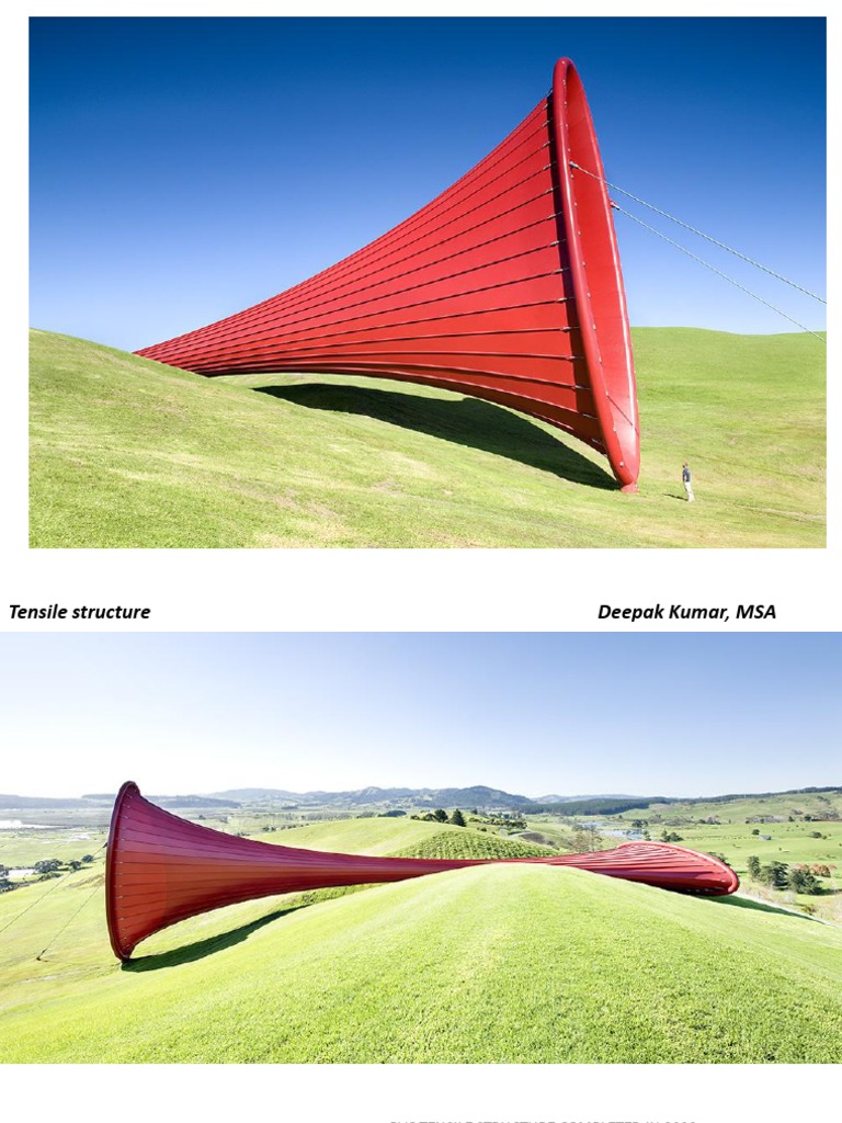 Overview of Tensile Structure Design | PDF | Materials | Economic Sectors