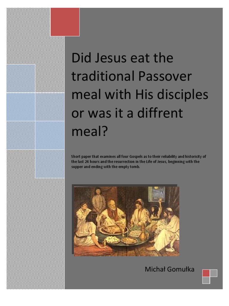 Paper On The Passover | PDF | Gospel Of John | Passover