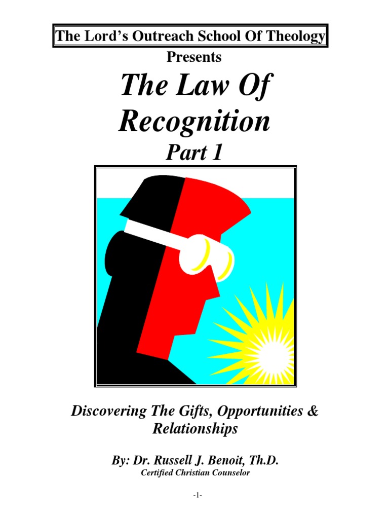 Law of Recognition Course Guide | PDF | Mentorship | Jesus