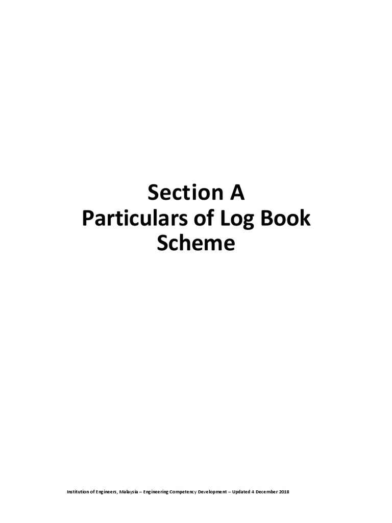 ECD Log Book Sections With Evidence of Competencies | PDF | Competence ...