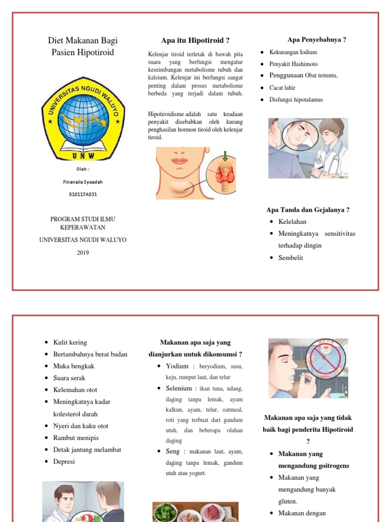 Hipotiroid Leaflet | PDF