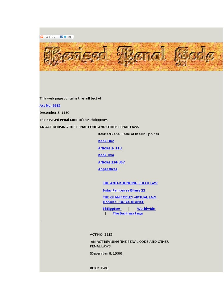 Act No. 3815 | PDF