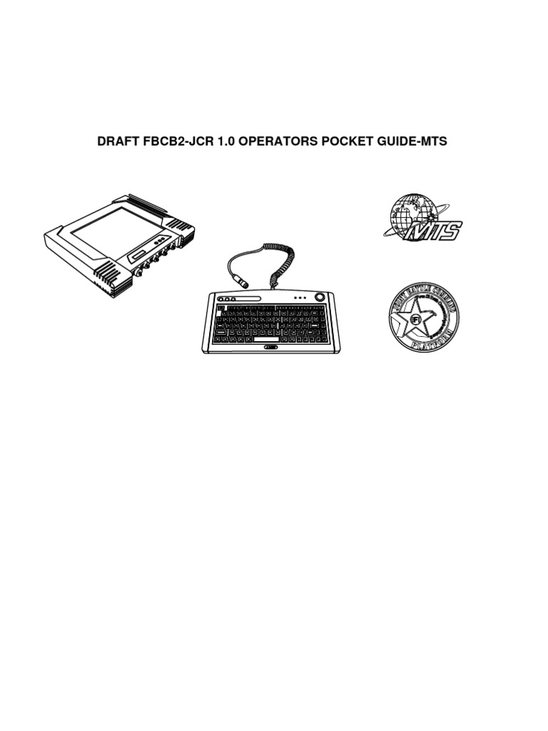 FBCB2-JCR 1.0 MTS Operator Guide | PDF | Gateway (Telecommunications ...