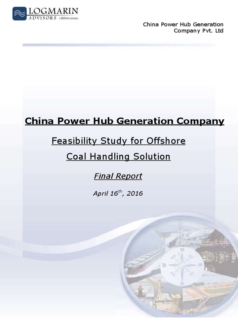 Transshipment FS Report | PDF | Transport | Coal