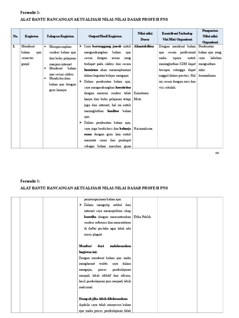 Tabel Rancangan | PDF