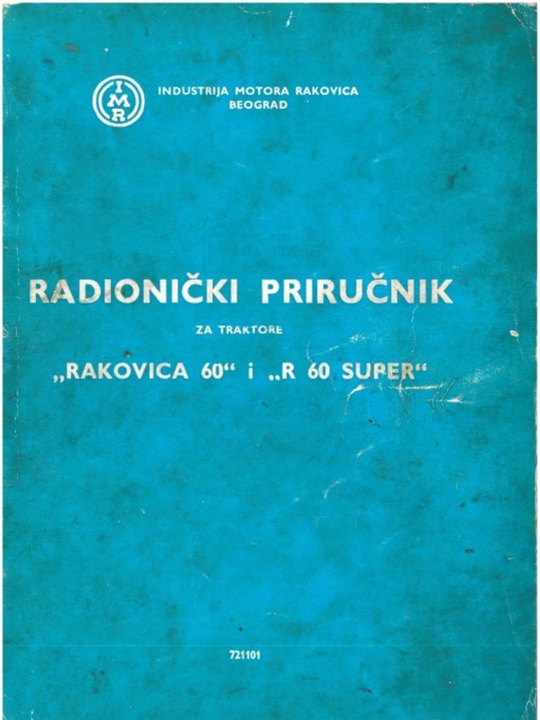 Rakovica 60 - Radionicki Prirucnik | PDF