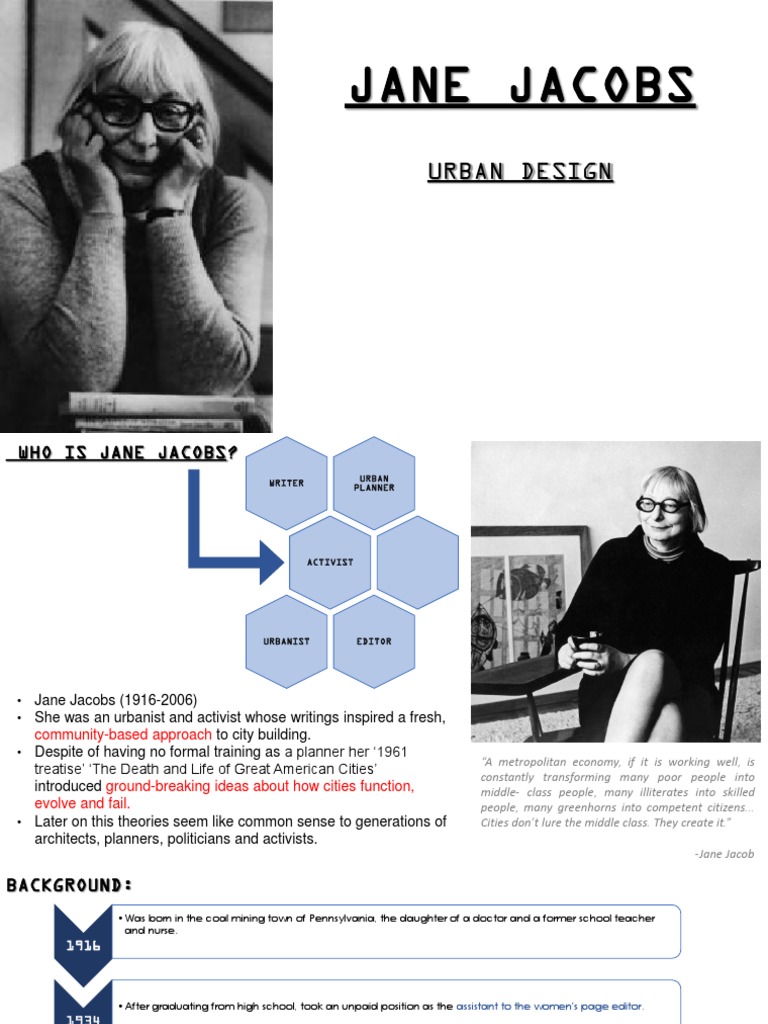 Jane Jacobs123 | PDF | Urban Planning | Economies