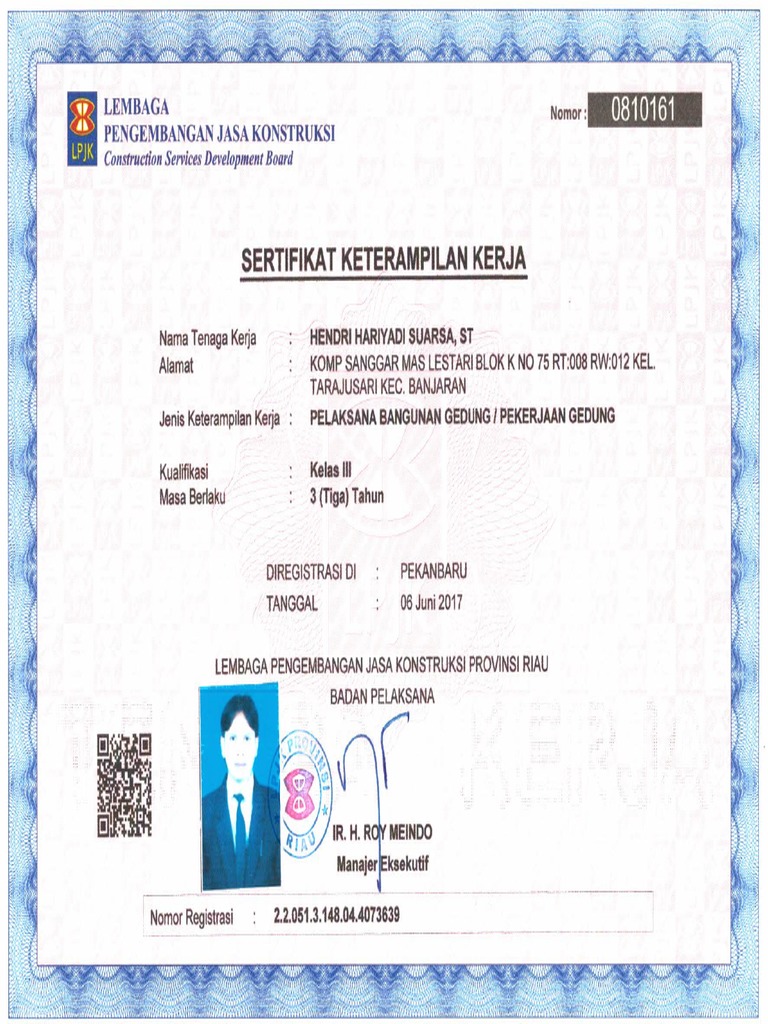 SKT Gedung - Hendri TA 051 | PDF