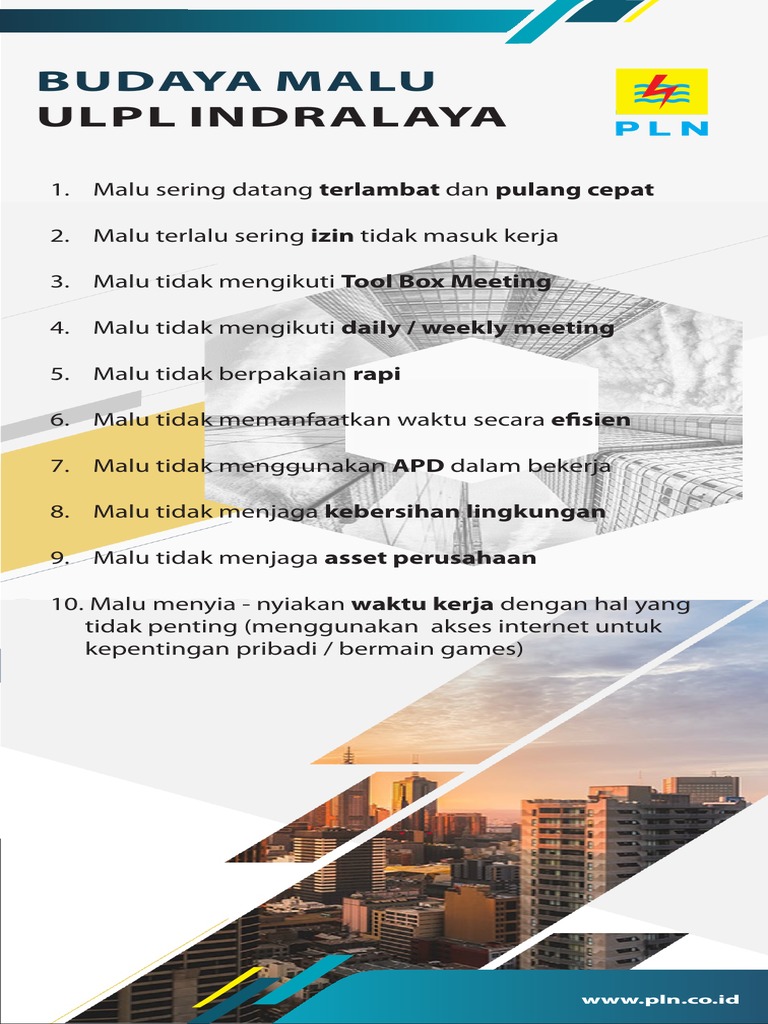 X Banner Budaya Malu 60x160 | PDF