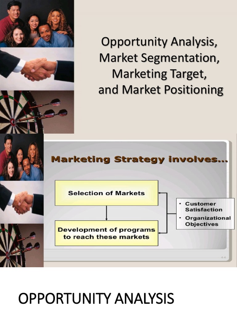 Marketing Target, Opportunity, Positioning | PDF