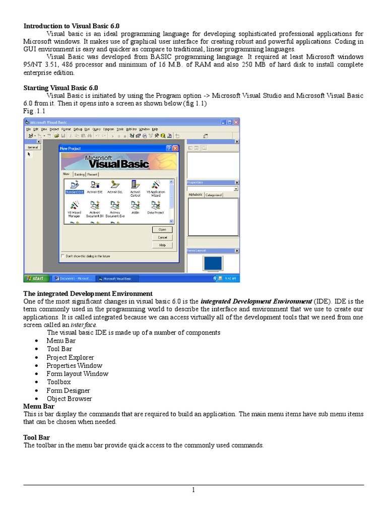 Visual Basic | Download Free PDF | Array Data Type | Menu (Computing)
