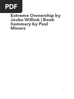 Extreme Ownership Book Summary & Key Takeaways | PDF | Disciplines ...