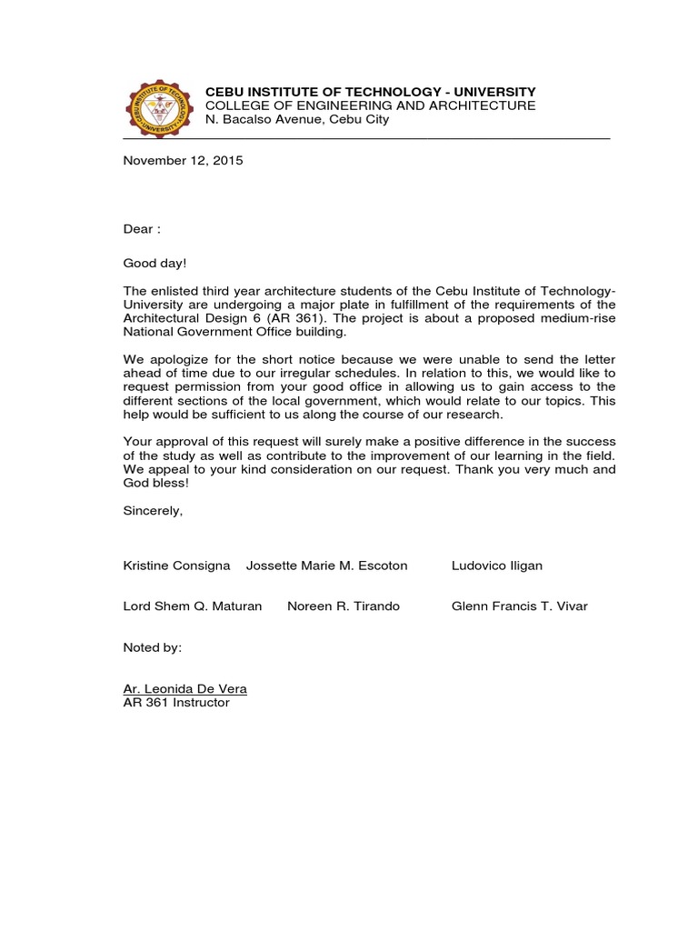 Cebu Institute of Technology - University | PDF