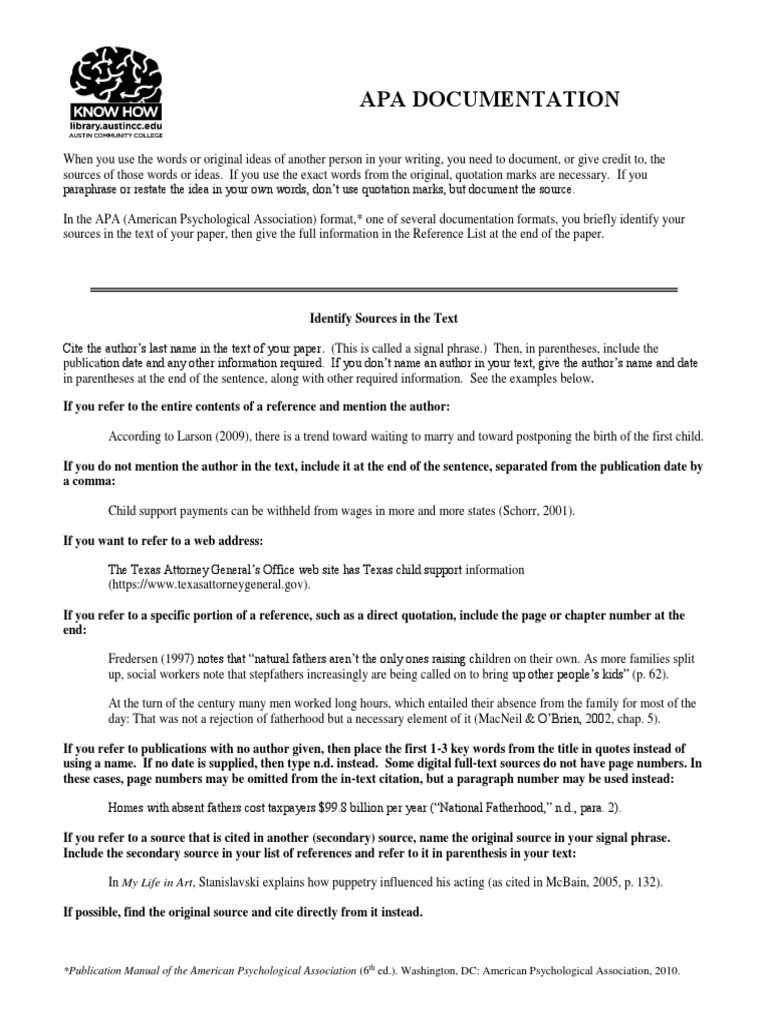 APA Docguide | PDF | Digital Object Identifier | Apa Style
