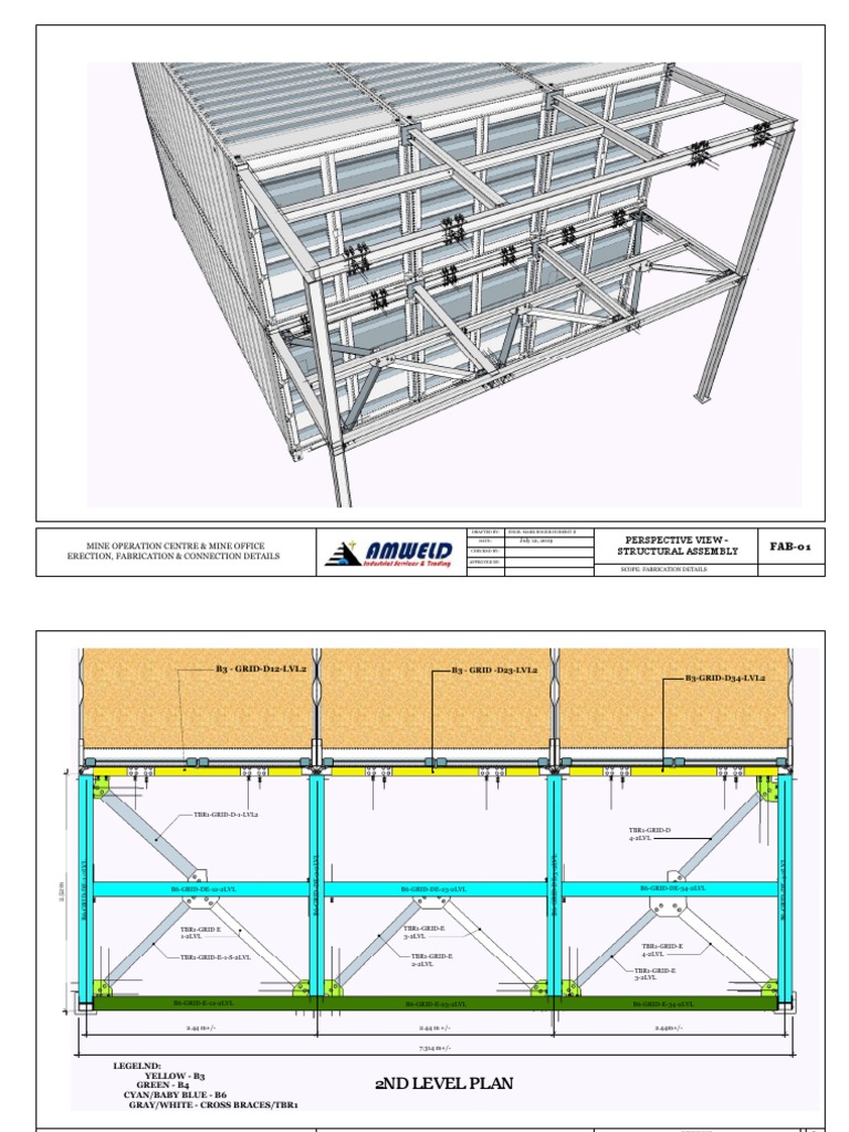 b3 Fabrication Erection Plans&Details | PDF