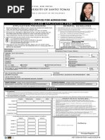 UST Application PDF | PDF | University And College Admission | Birth ...