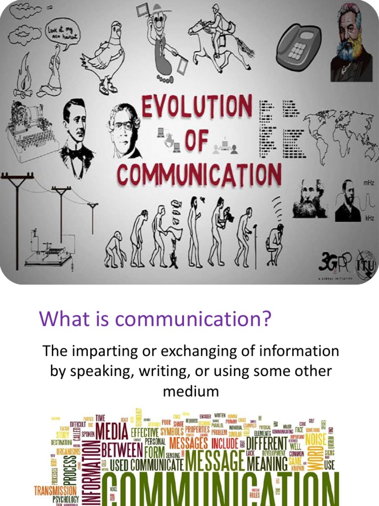 Evolution of Communication | PDF | Computer Network | Internet