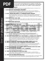 Safeplace Safe Error Codes Guide | PDF | Computer Science | Computer ...