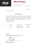 Fitment and Interchangeability Certificate | PDF | Nature