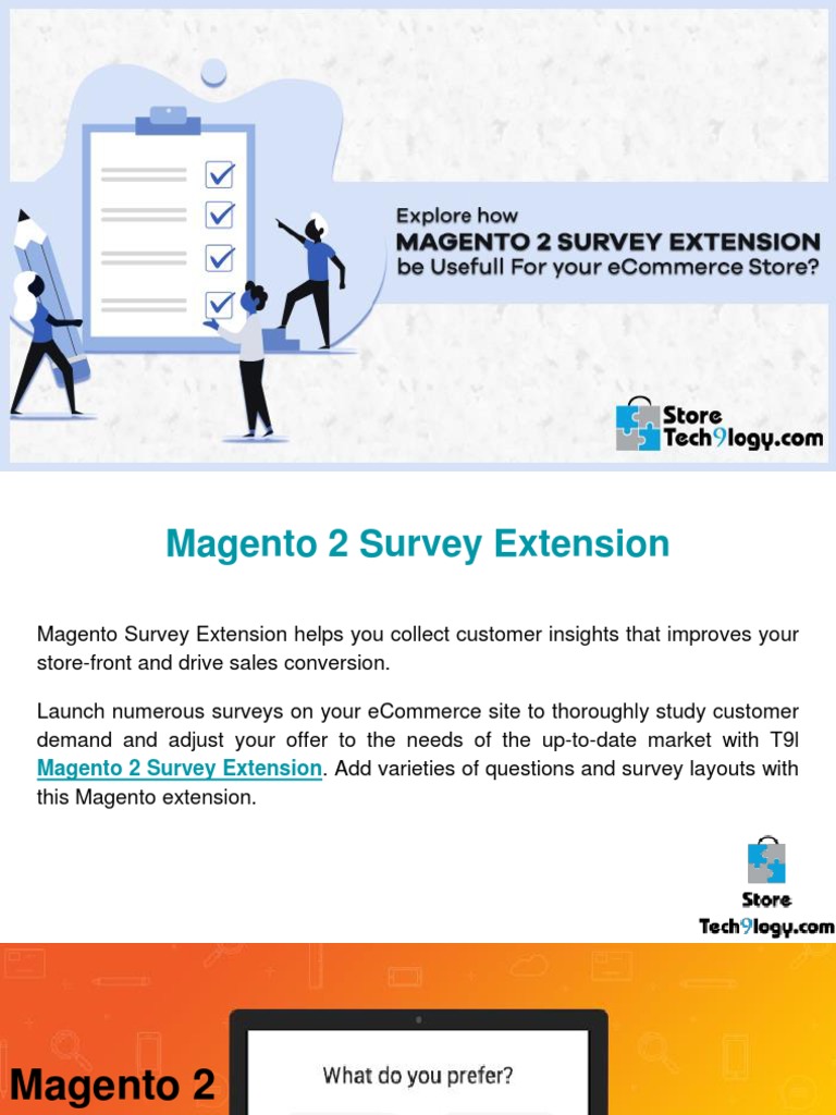 Explore How Magento 2 Survey Extension Be Useful For Your Ecommerce Store? | PDF