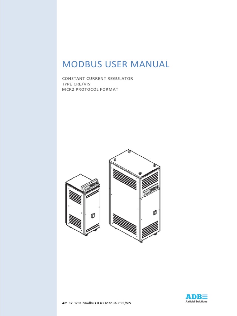 Modbus CRE | PDF | Internet Protocol Suite | Computer Architecture