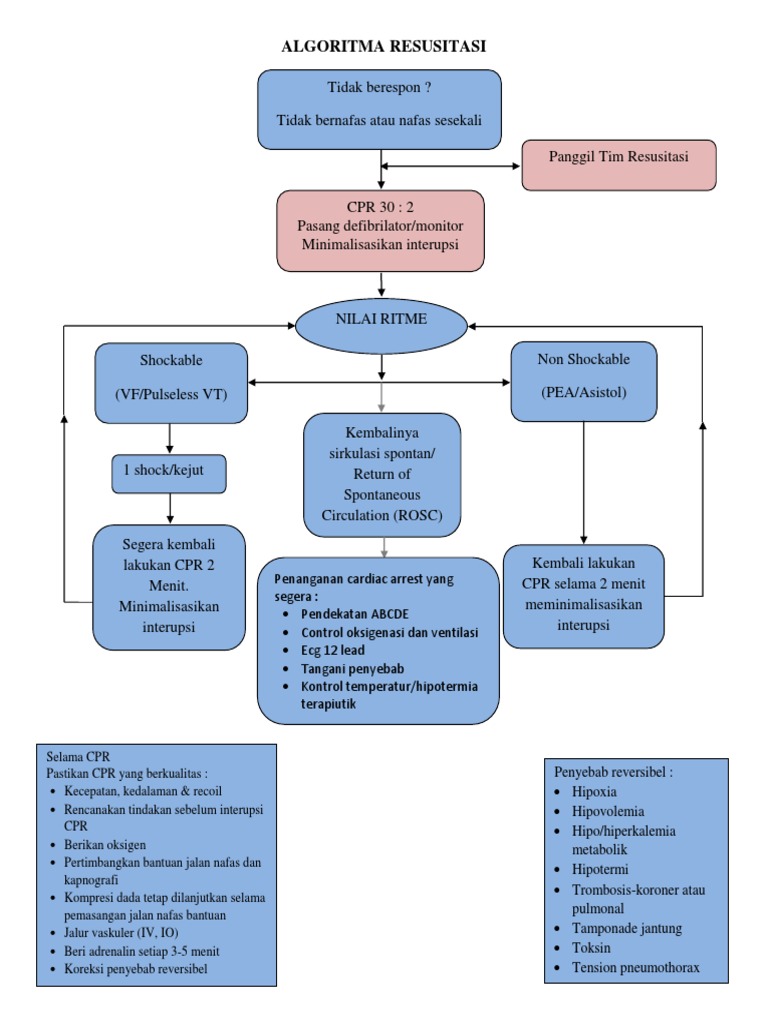 Algoritma Resusitasi | PDF