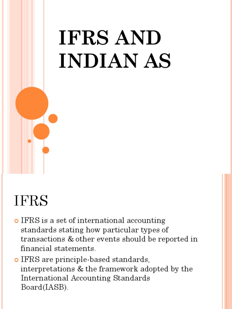 Ifrs and Ias | PDF