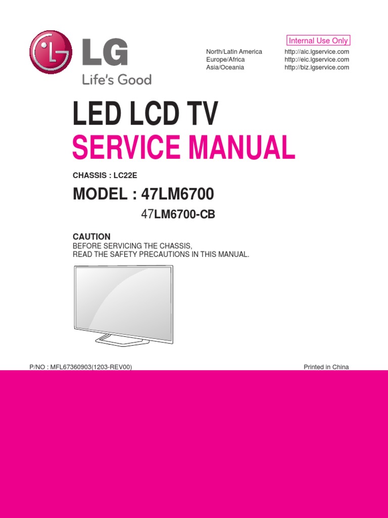 Diagramas Esquematicos TV LED LG | PDF | Printed Circuit Board | Soldering