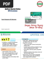 Panduan Aplikasi Apotek Online BPJS | PDF