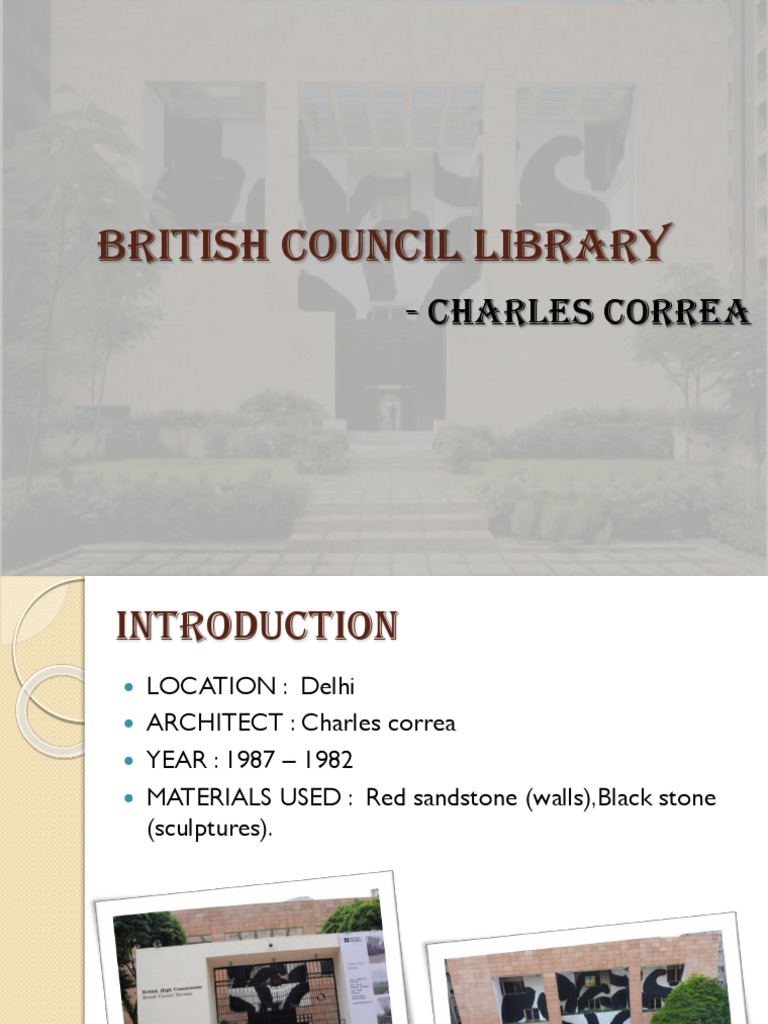 British Council Library | PDF