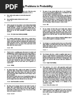50 Challenging Problems in Probability | PDF