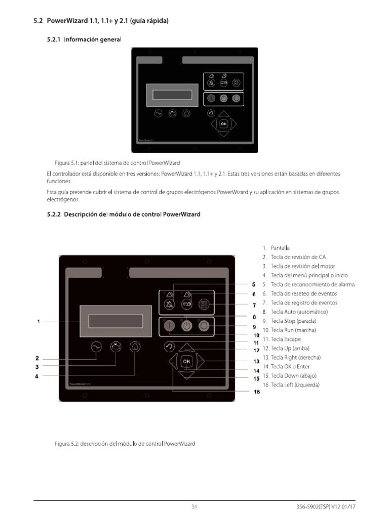 PowerWizard 1.1, 1.1+ y 2.1 (Guía Rápida) | PDF