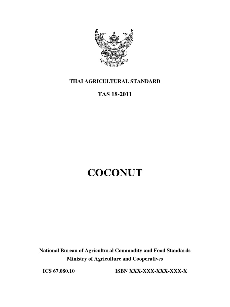 Coconut Pdf Coconut Fruit