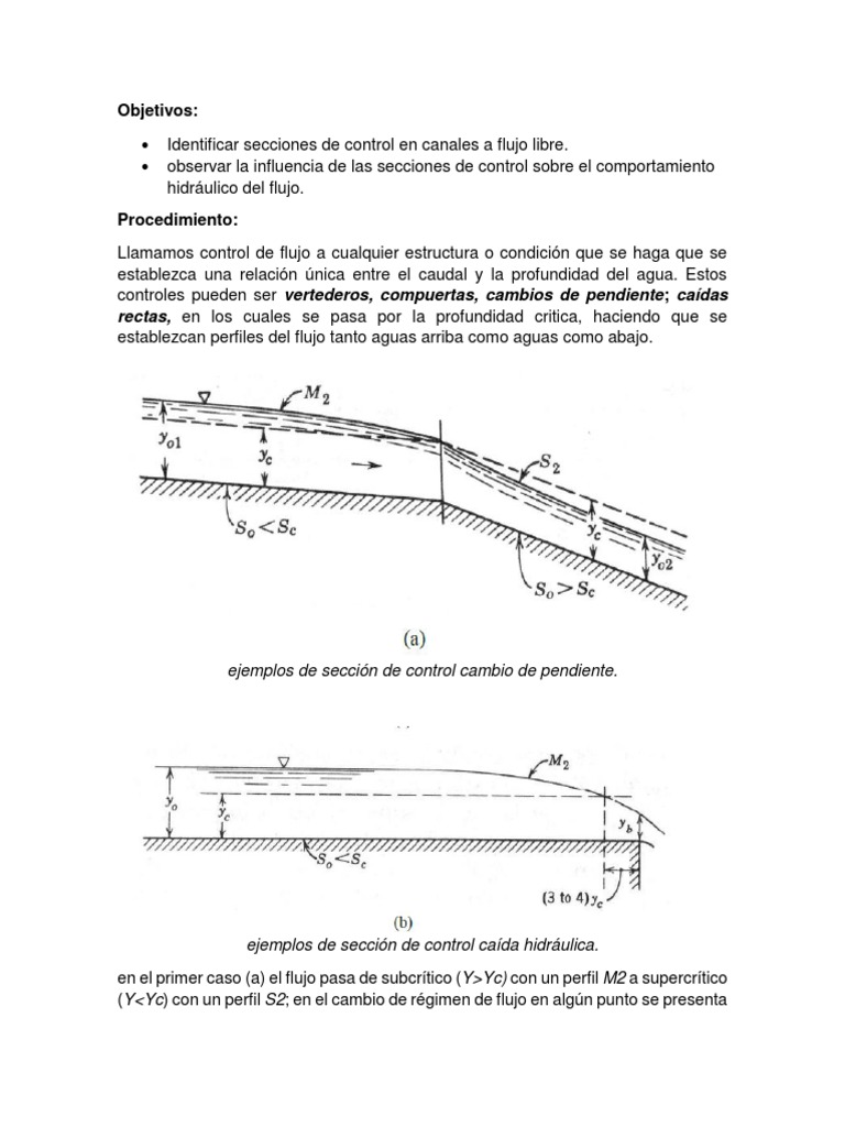 Flujo Critico | PDF | Descarga (hidrología) | Naturaleza