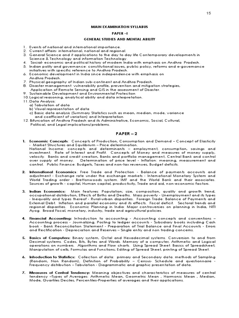 Aso Syllabus | PDF | Skewness | Correlation And Dependence