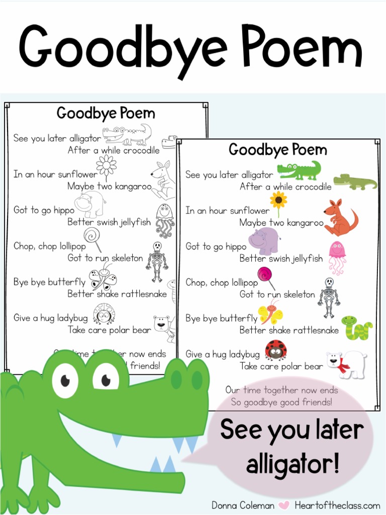 Goodbye Poem 2 | PDF
