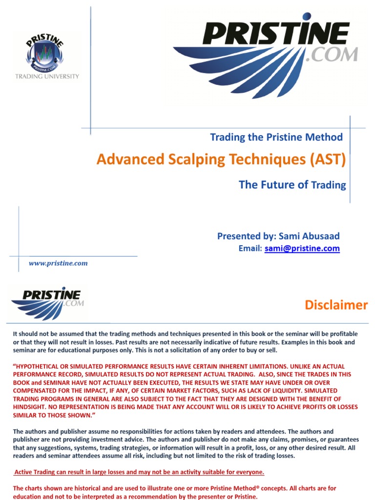 Advanced Scalping Techniques | PDF | Market Trend | Day Trading