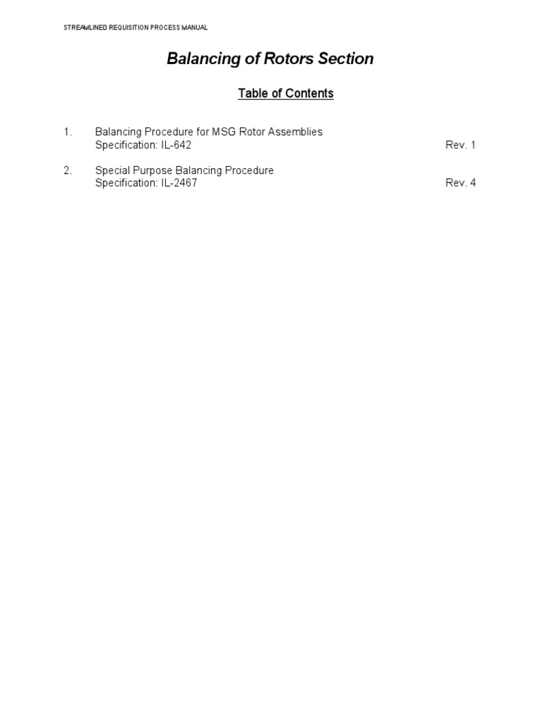 Balancing of Rotors | PDF | Science & Mathematics | Computers