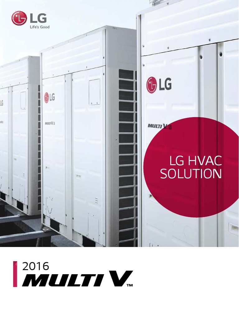 Produk Catalog AC Multi V LG | PDF | Hvac | Efficient Energy Use