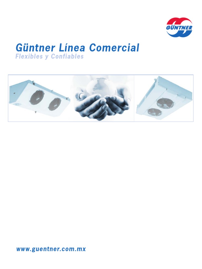 Güntner Evaporadores Comerciales PDF | PDF | Materiales | Ingeniería de ...