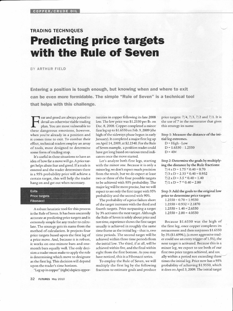Rule of Seven | PDF | Probability | Financial Markets