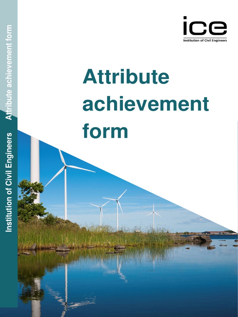 Attribute Achievement Form | Download Free PDF | Plagiarism | Engineering