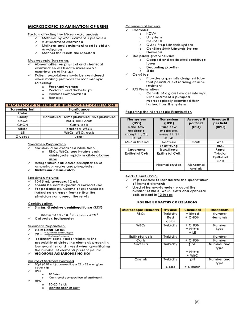 AUBF - Midterms | PDF | Staining | Clinical Medicine