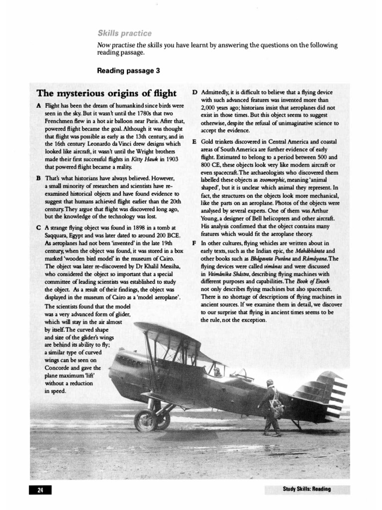 Ielts Reading Passage | PDF | Aircraft | Aerospace
