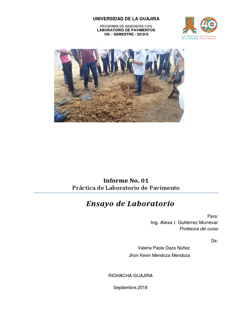Informe Practica 1 Apique | PDF | Suelo | Densidad