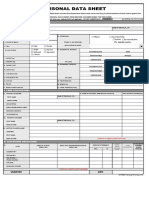 CS Form No. 212 Revised Personal Data Sheet 2 - New | PDF | Crime ...